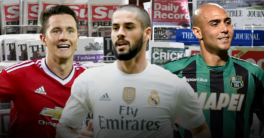 Paper Talk: Pair battle for Isco, Gunners want Zaza | TEAMtalk
