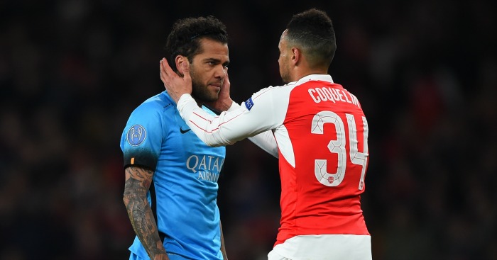 Barca glad to draw characterless Arsenal - Dani Alves | TEAMtalk