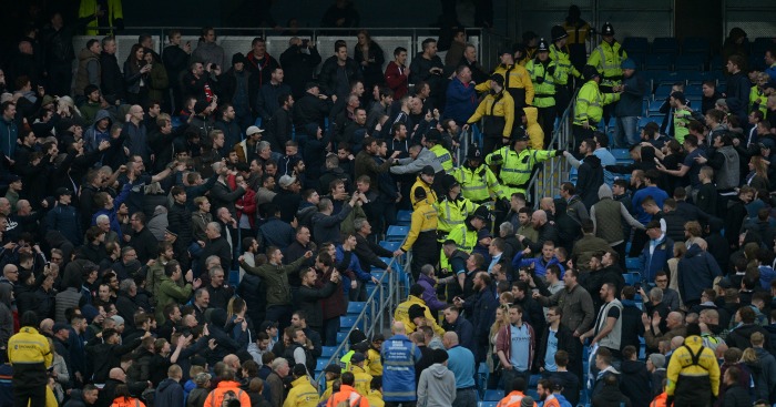 Man charged with racist abuse at Manchester derby