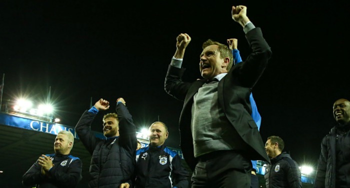 Hoyle defying odds with Huddersfield one step closer to the top flight ...