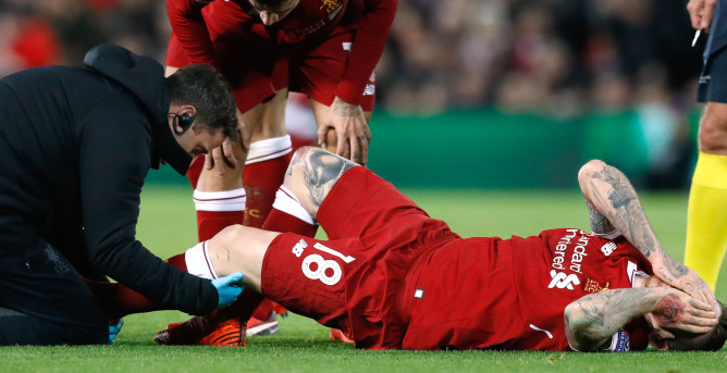 Liverpool full-back Moreno admits injury is 'not quite right' | TEAMtalk