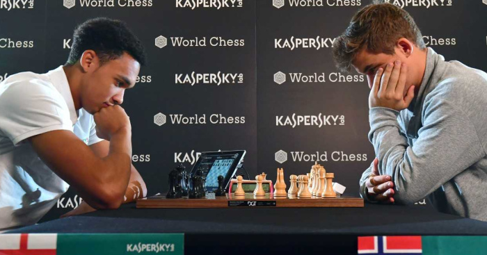 Find out how Liverpool star Alexander-Arnold fared on his chess debut