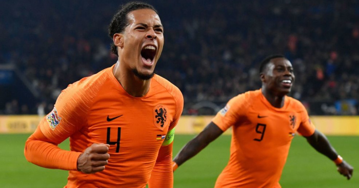 Holland explain why they pushed Liverpool defender Van Dijk into attack