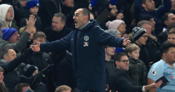 Maurizio Sarri sees improvement as Chelsea progress to final