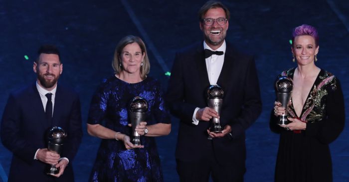 Klopp 'proud and happy' after making key announcement at FIFA awards