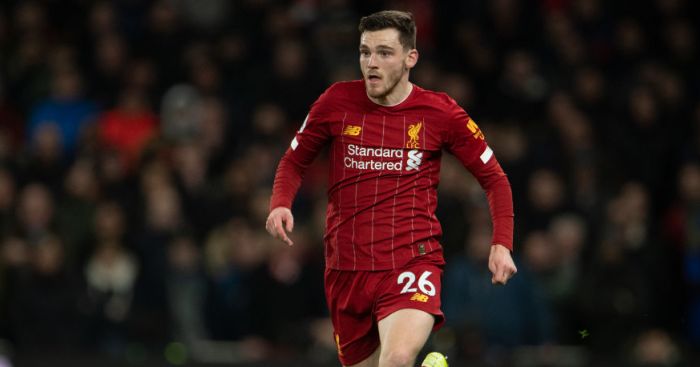 Robertson hails 'massive' Liverpool statistic after defeat of Man Utd