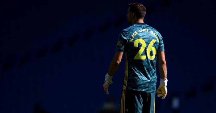 Leeds' keeper plan in tatters after Arsenal no.1 Leno gets injured