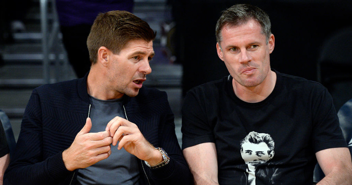 Gerrard reveals Liverpool ace had 'no respect' for club legend Carragher