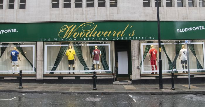 Paddy Power's eye-catching, shopfront stunt mocking Ed Woodward
