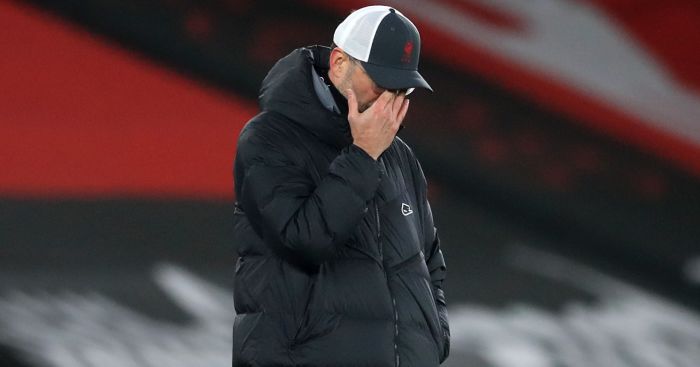 Angry Klopp gives brutally honest assessment of Liverpool display