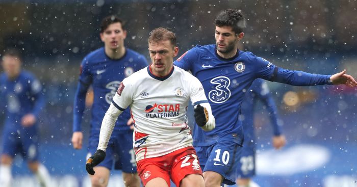 Abraham FA Cup treble sinks Luton and secures Chelsea a trip to Barnsley