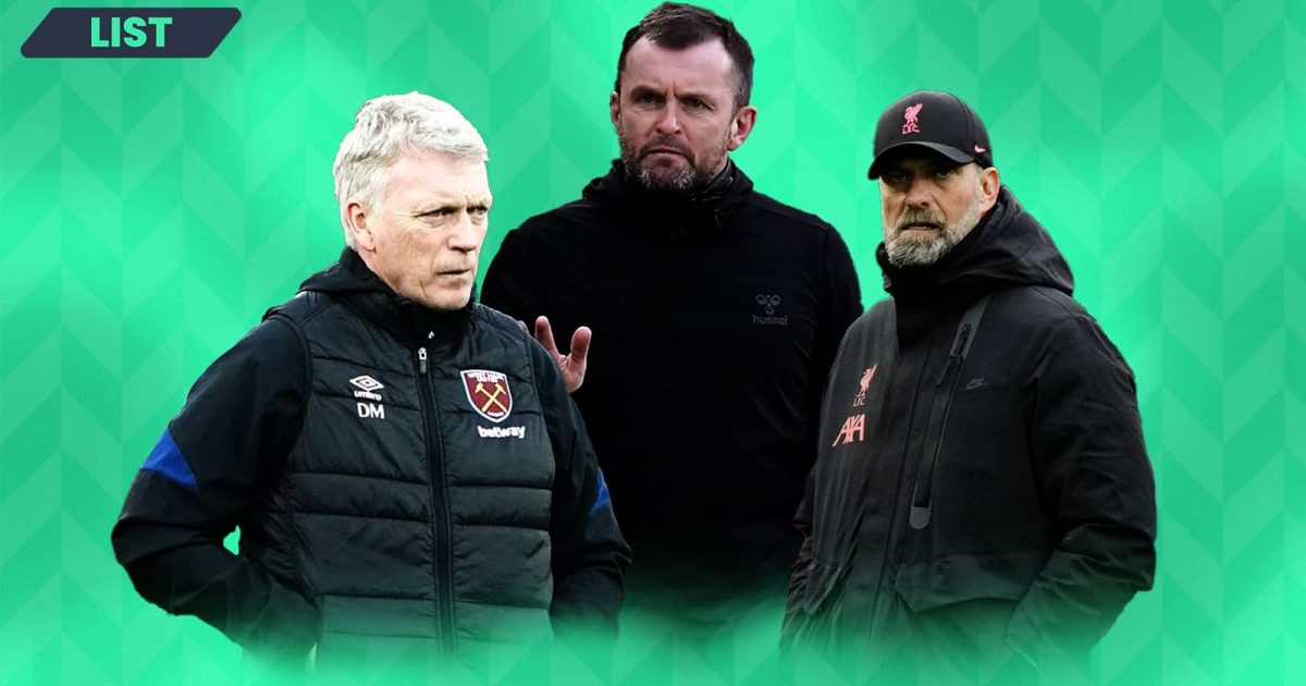 The Premier League manager sack race: Jurgen Klopp seat hot to the ...