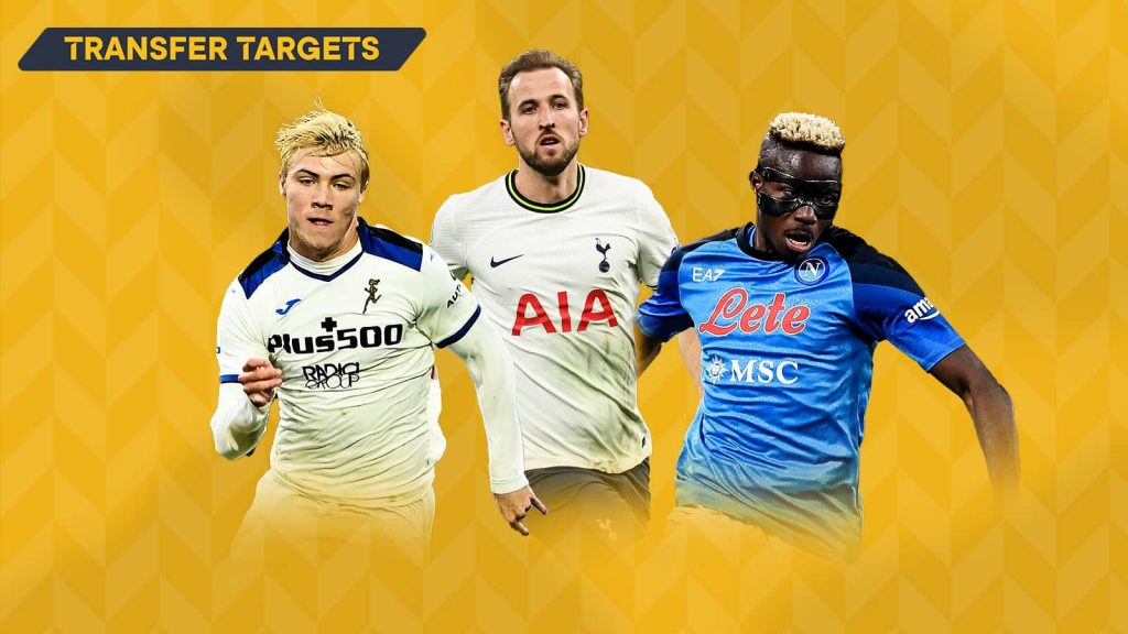 The six strikers heavily linked with Manchester United and how they ...