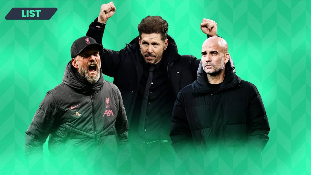 The 10 highest-paid managers in world football: Liverpool, Man City ...