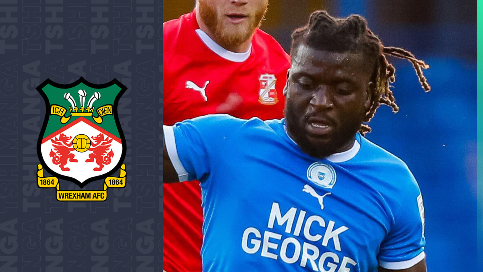 Sources: Wrexham bid £500,000 for Peterborough striker Kabongo Tshimanga