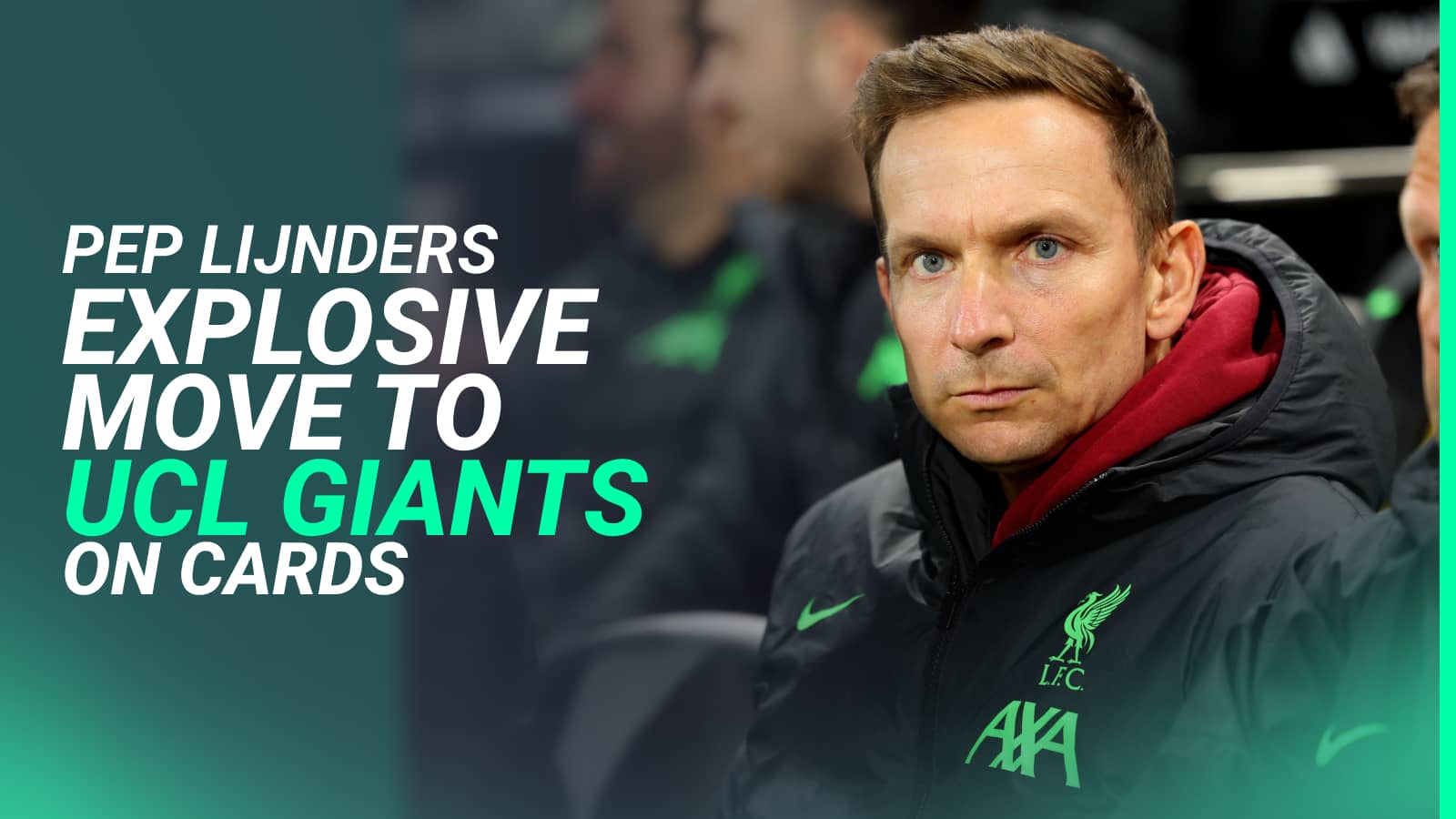 Next Liverpool manager: Pep Lijnders OUT of running as 'talks open' on ...