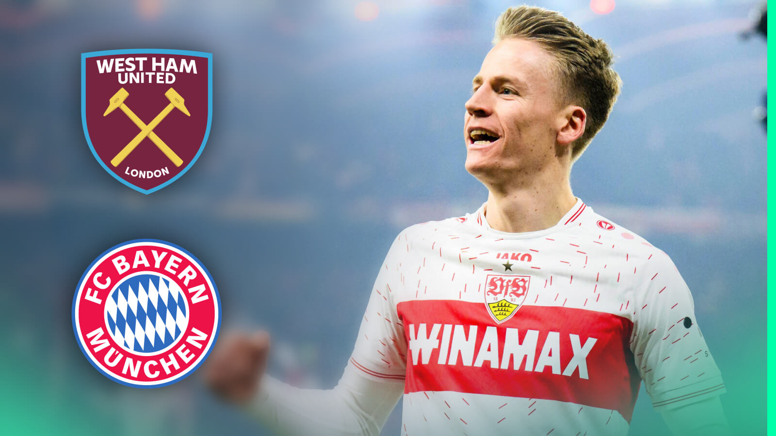 West Ham rival Bayern, Dortmund and rest of Germany's elite for ...