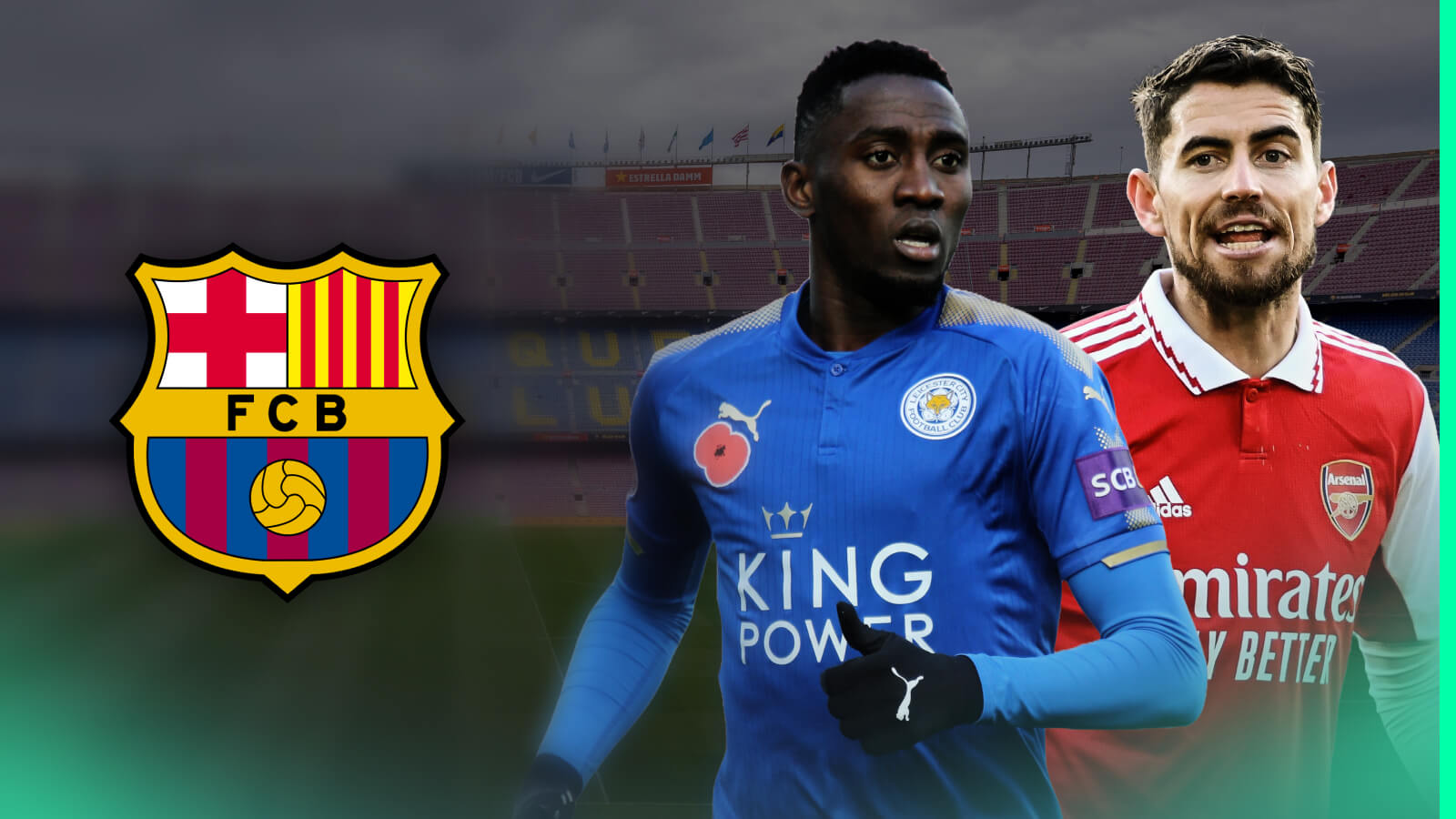 Arsenal set to lose experienced star to Barcelona; Key Leicester player ...