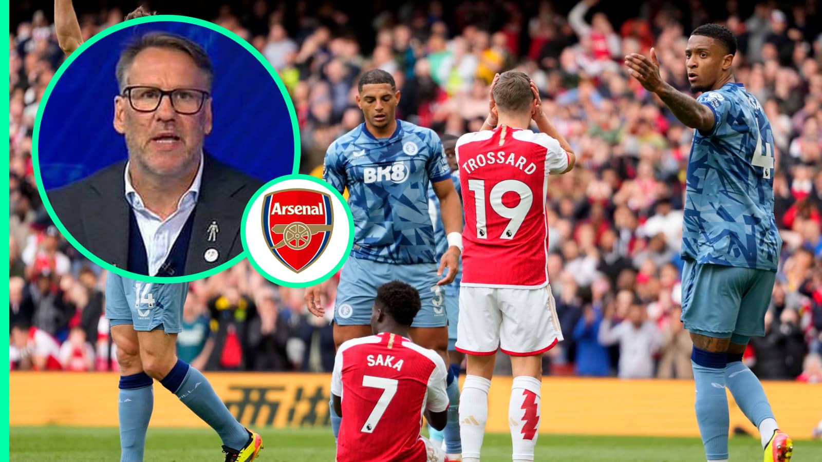 Two Arsenal stars destroyed by Paul Merson as Gunners Premier League ...