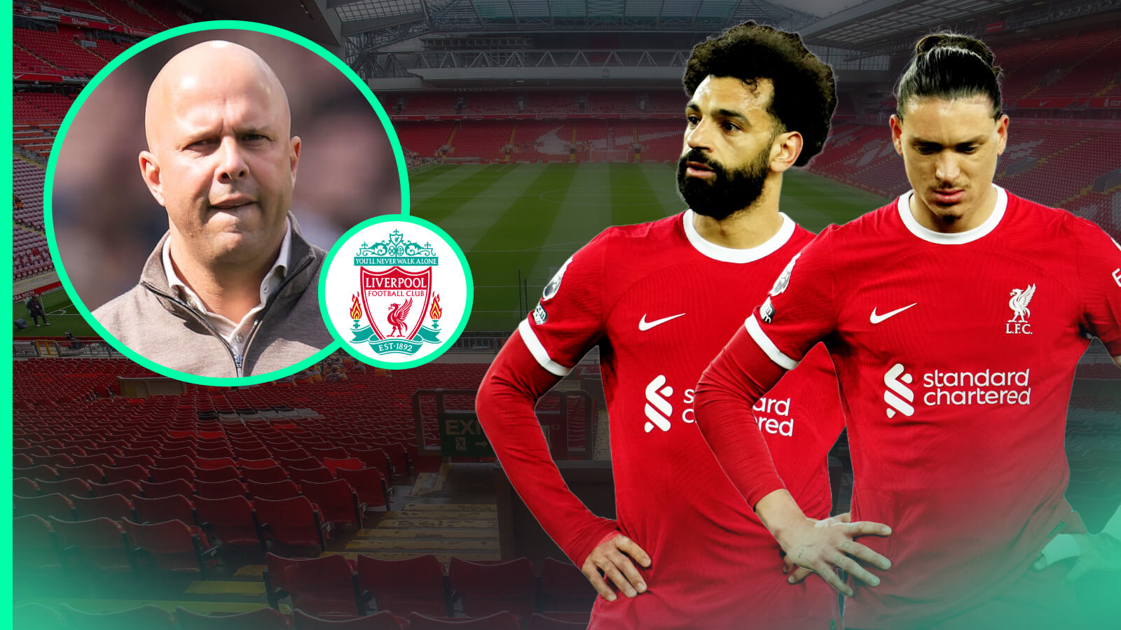 Arne Slot tipped to sell Mo Salah and Darwin Nunez in ruthless cut ...