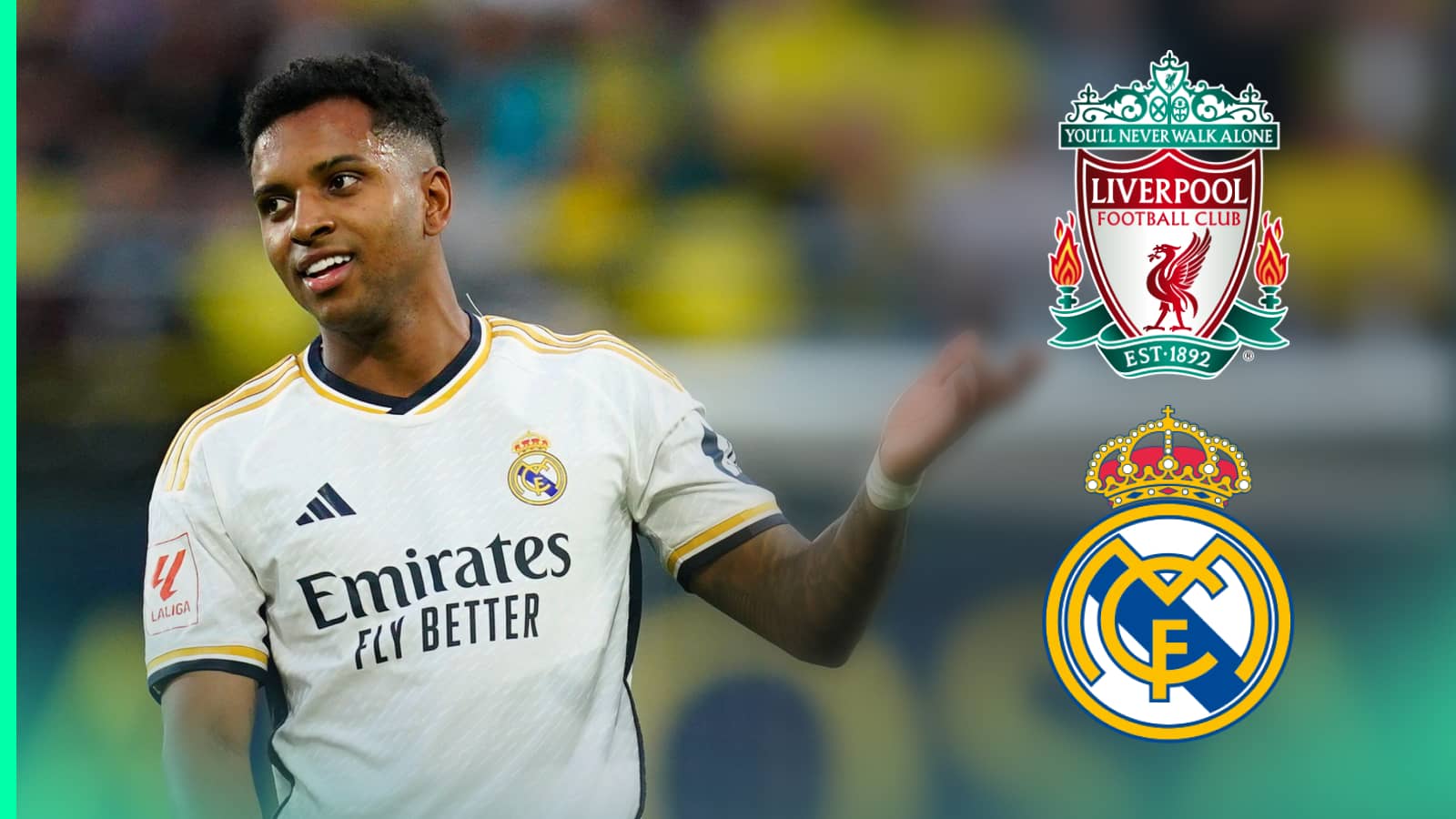 Liverpool striker target Rodrygo leaves Arne Slot hanging after giving ...