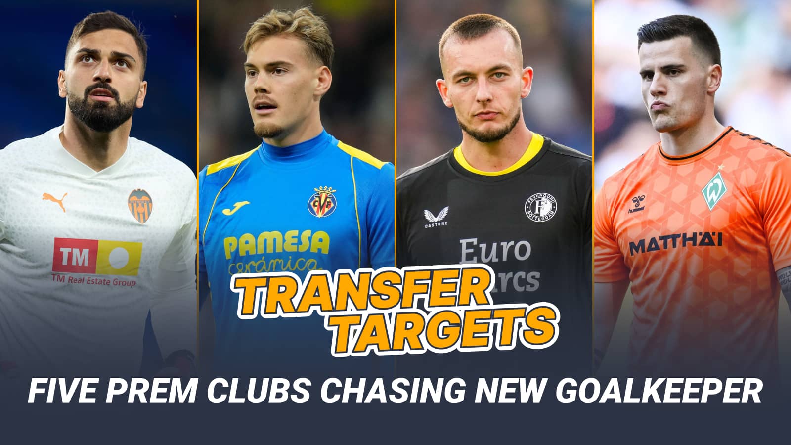 Transfer Tracker: Premier League clubs chasing goalkeepers, including ...