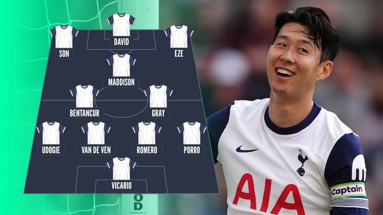 Tottenham starting XI: Tantalising line-up to lead Postecoglou to ...