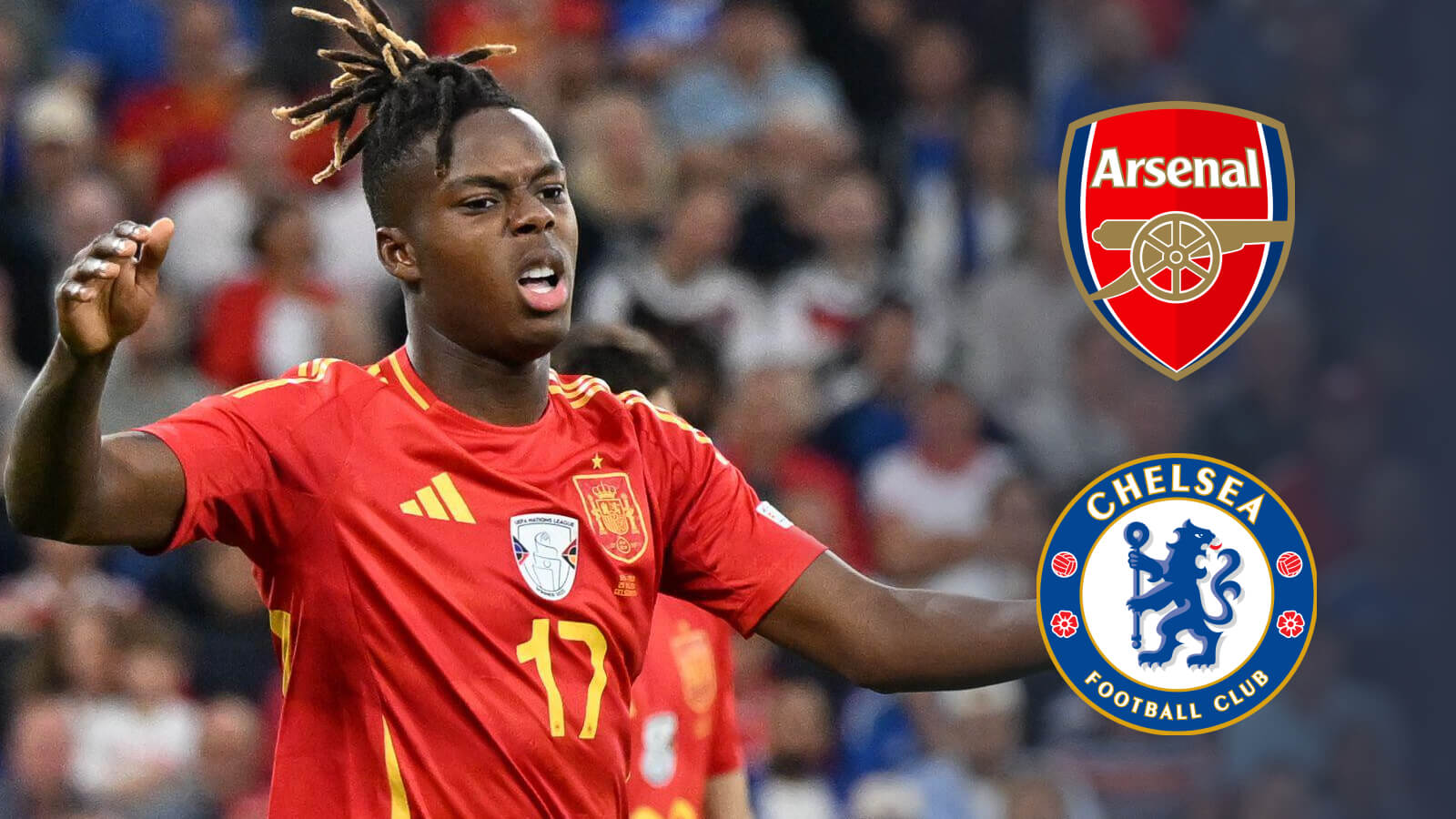 Arsenal, Chelsea on red alert as Nico Williams transfer twist emerges