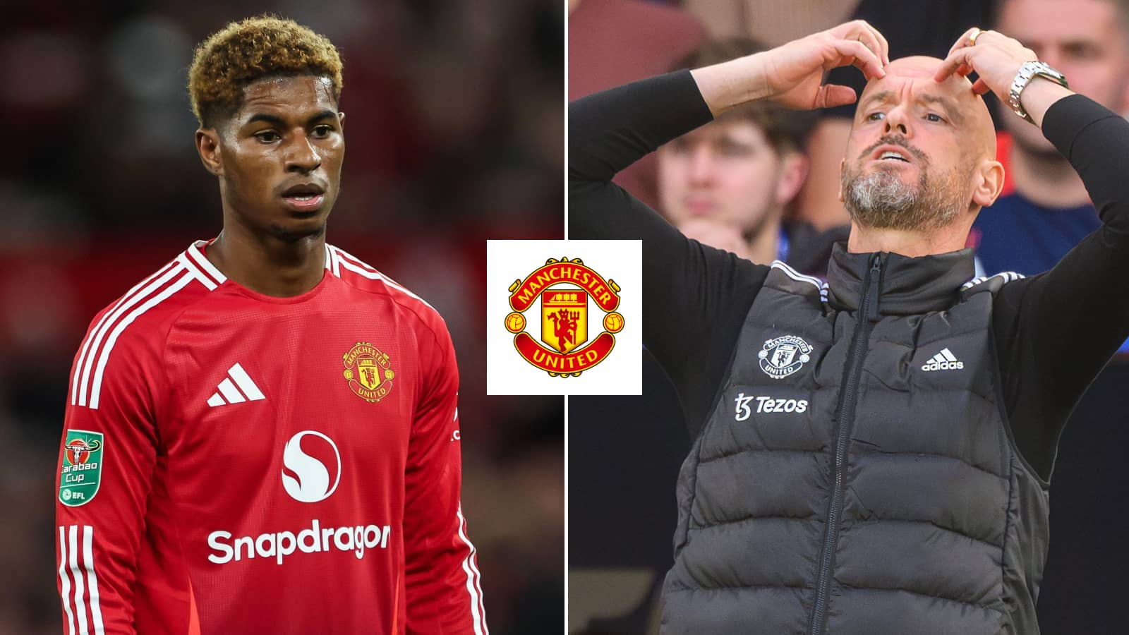 Marcus Rashford: Erik ten Hag reveals reason for shock axing in Man Utd draw amid more ...