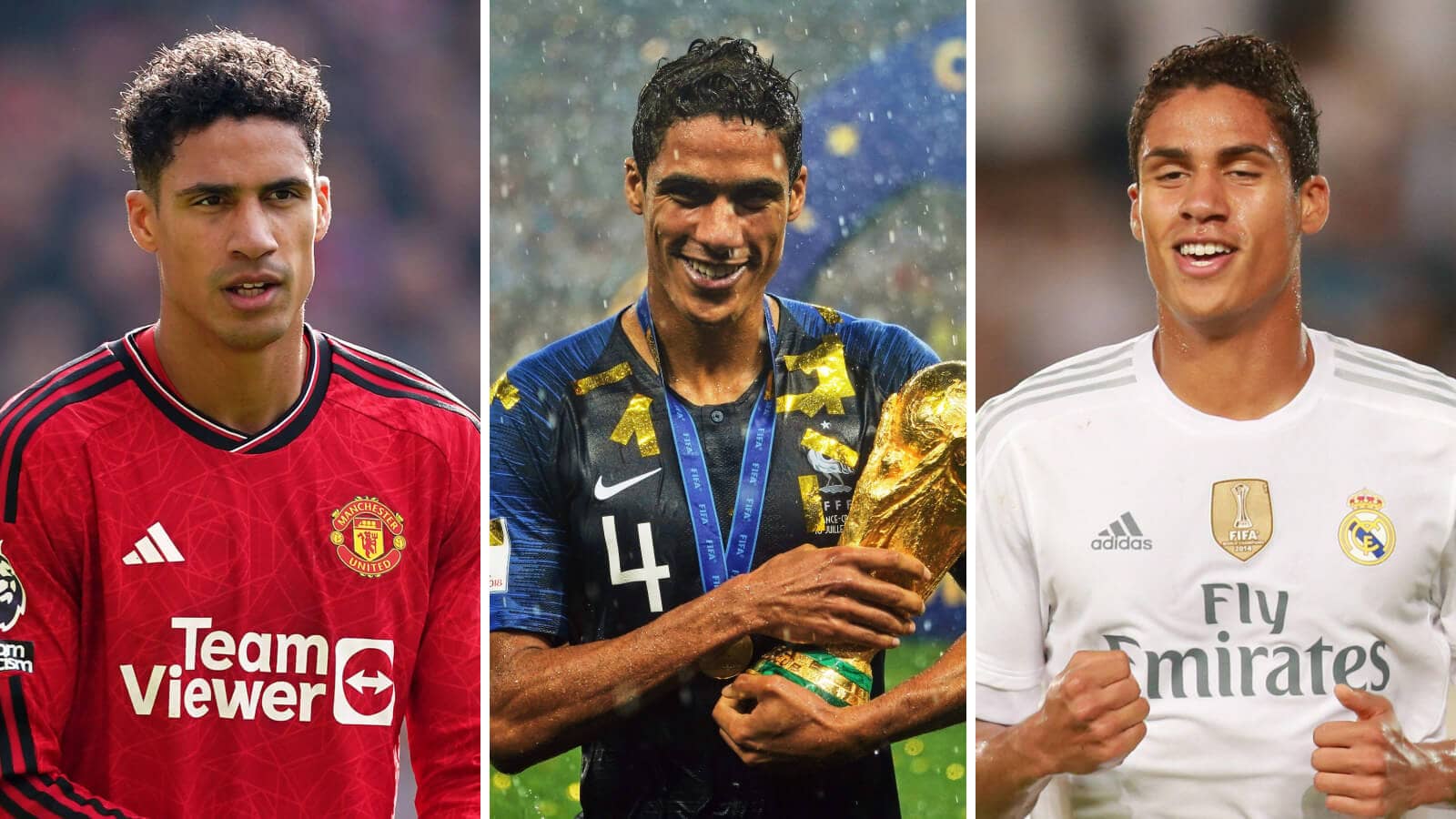 Raphael Varane: Top 10 career highlights as former Man Utd and Real ...