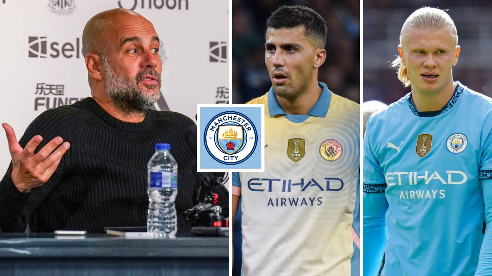 Man City news: Pep Guardiola gets riled by repeated Rodri questions; gives update on Haaland ...