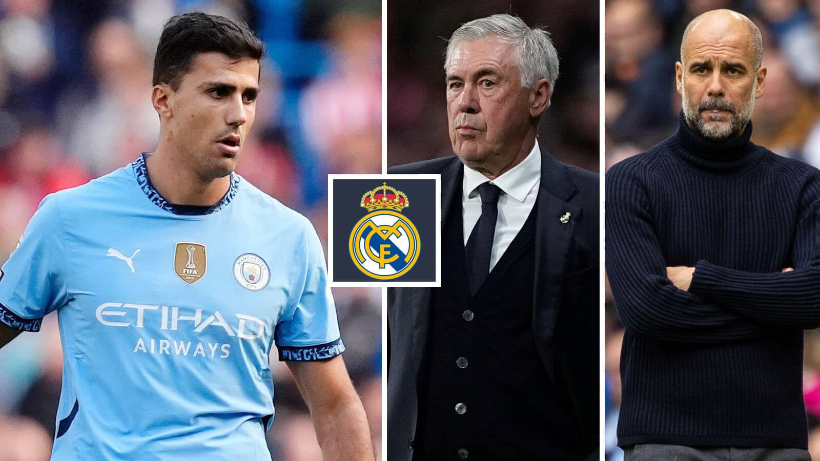 Man City transfers: Rodri speaks out on Real Madrid links and names ...