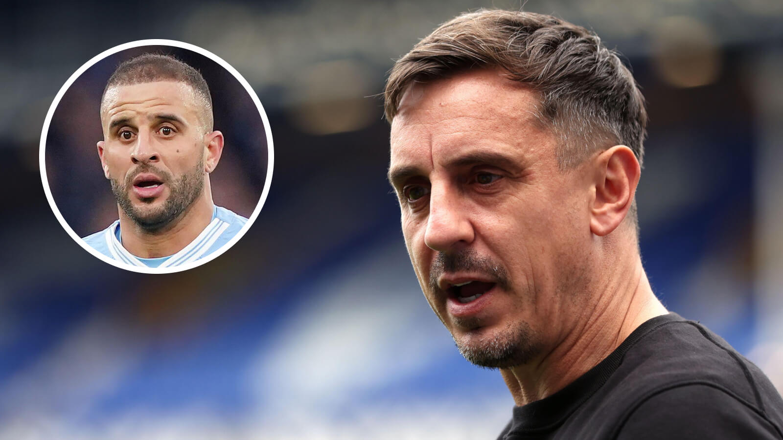 Gary Neville fears Man City player is finished, as second star told he ...