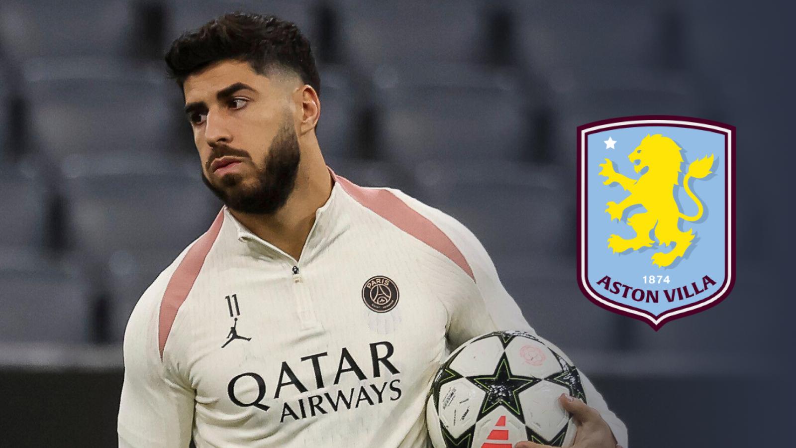 Aston Villa transfers: Sensational Marco Asensio signing announced with ...