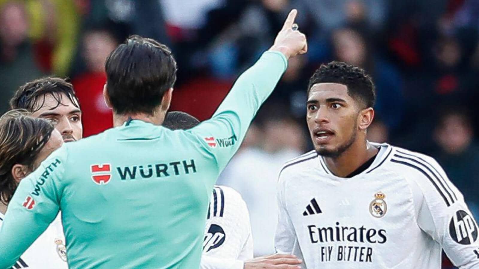 Real Madrid news: What Jude Bellingham said to the referee to get sent ...
