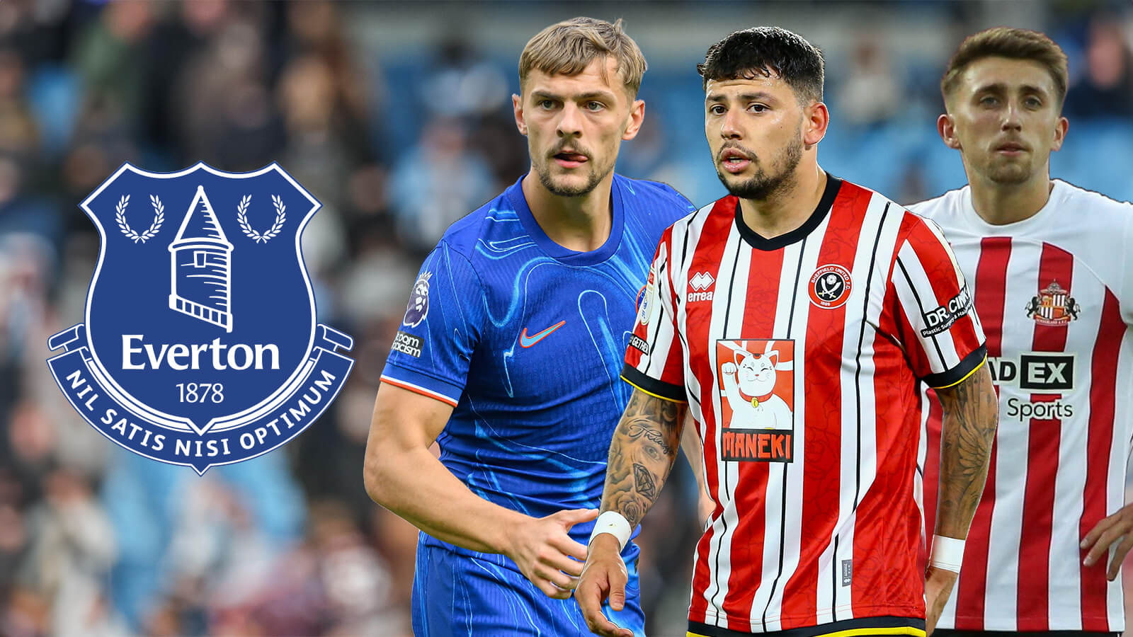 Everton identify FOUR midfield targets as Moyes eyes replacement for ...