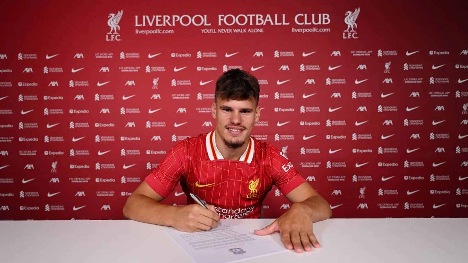 Liverpool transfer news: Milos Kerkez arrival confirmed as Hughes eyes ...
