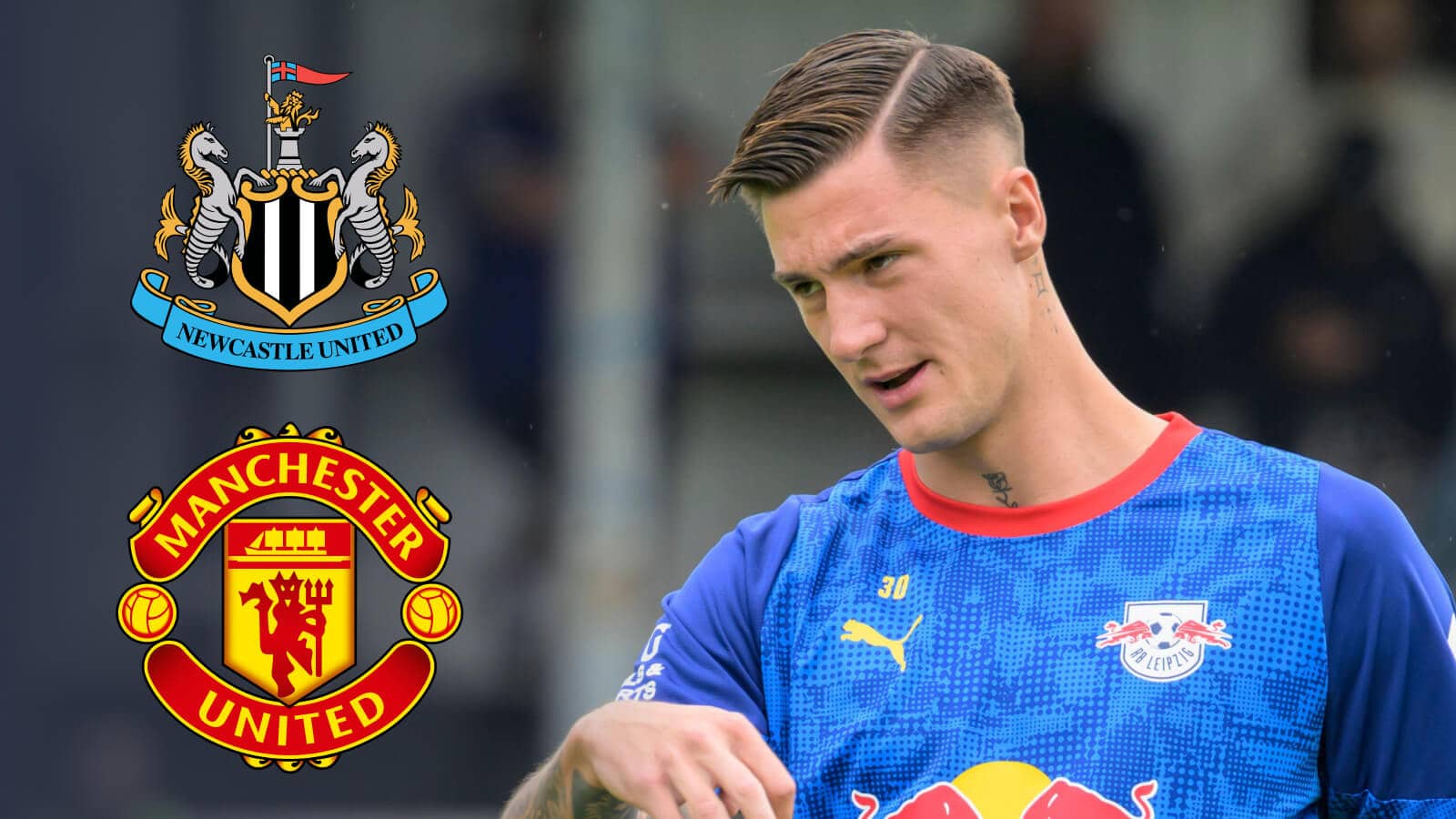 Benjamin Sesko: Fabrizio Romano makes ‘only wants’ claim as Man Utd and Newcastle get update
