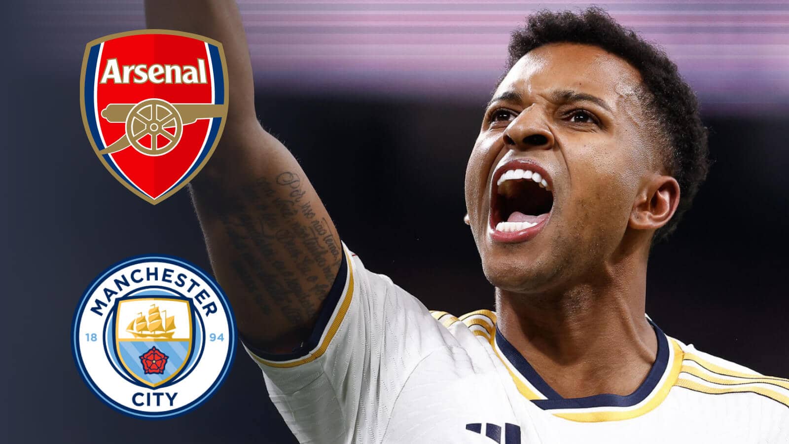 Rodrygo: Real Madrid star reacts after learning Arsenal and Man City ...