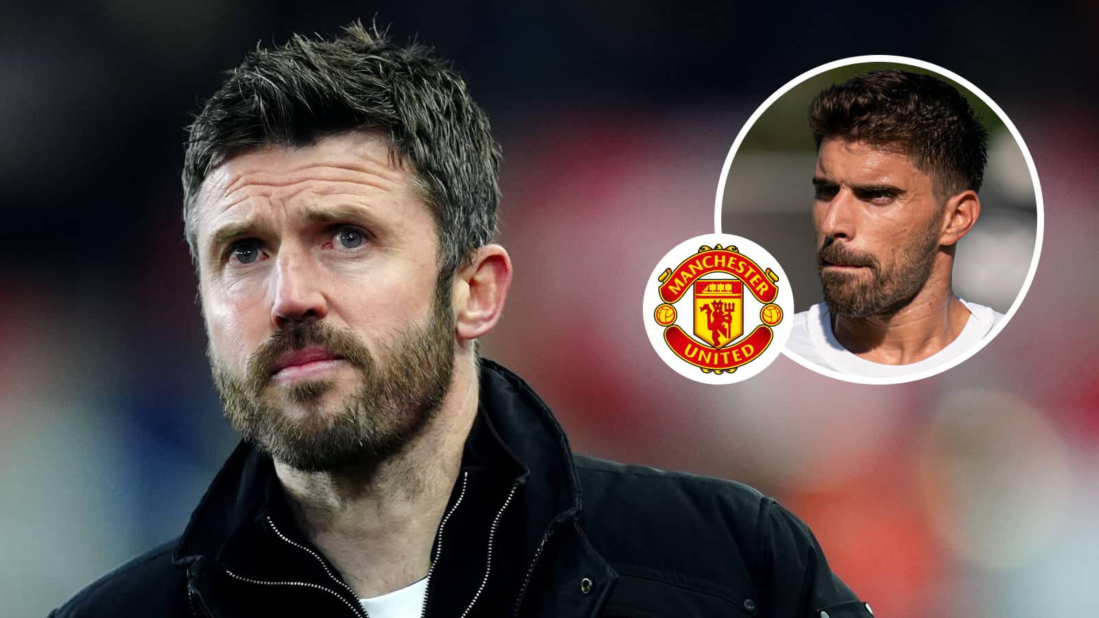 Man Utd: Michael Carrick to greenlight instant £20m signing as report ...